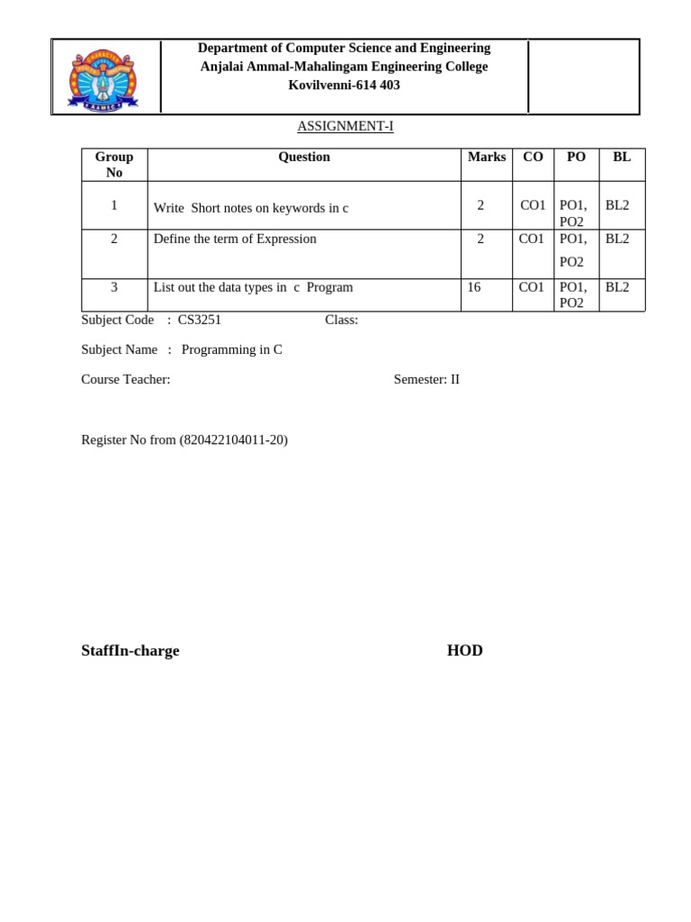 ASSIGNMENT 1 (B) | PDF