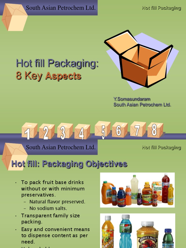 Hot Fill Packaging | PDF | Casting (Metalworking) | Bottle