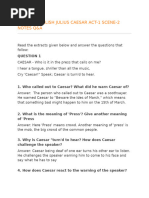 Julius Caesar Act 4 Scene 1 - ICSE Class 10 Workbook Answers | PDF ...