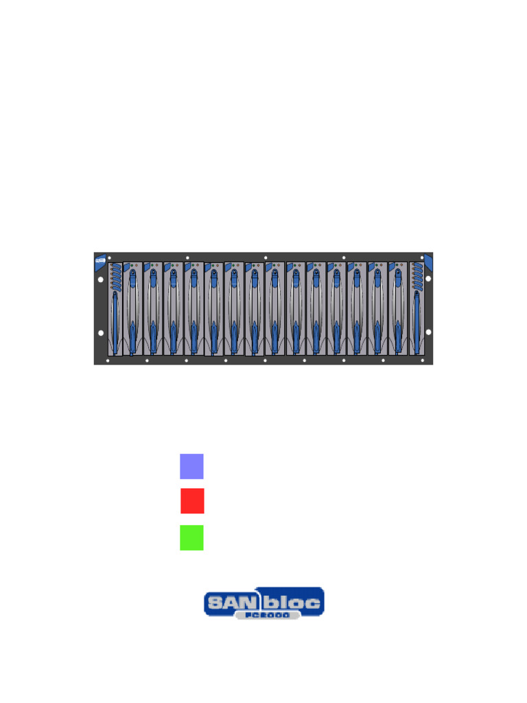 SANbloc 2Gb Quick Install Guide | PDF | Optical Fiber | Electrical Engineering