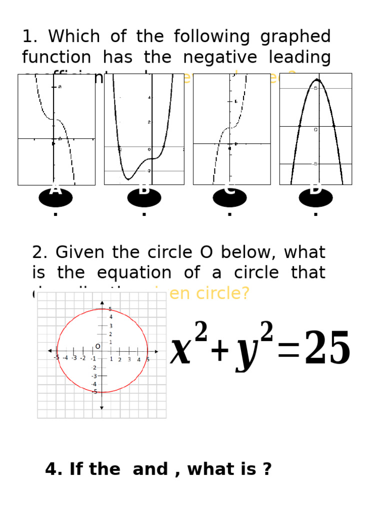 Center and Radius of a Circle | PDF | Circle | Tangent