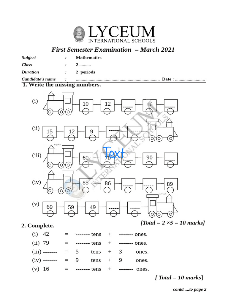 Mathematics 2 2021 | PDF | Mathematics