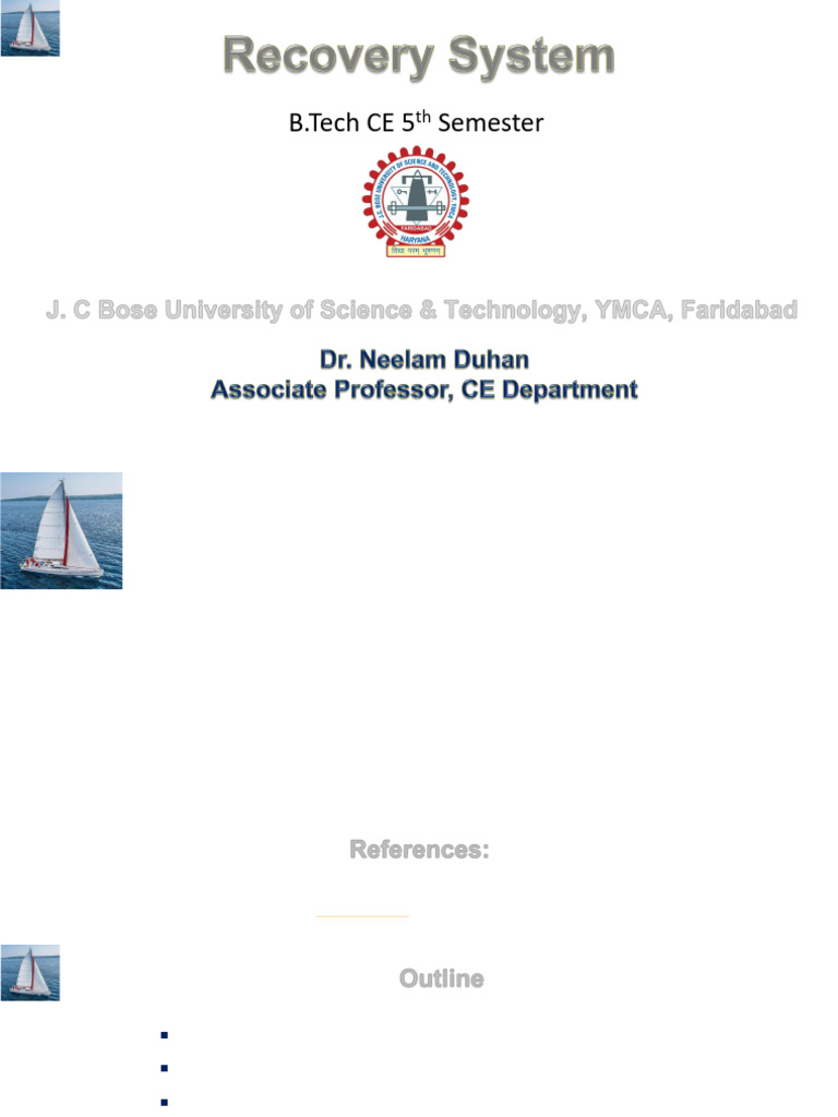 Recovery Ch17 Korth | PDF | Computer Data Storage | Database Transaction