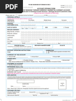 Addon NRE NRO Savings Acc Form | PDF | Cheque | Payments