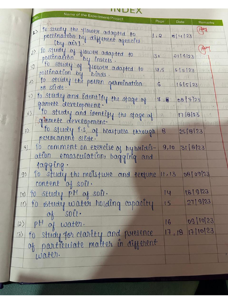 Bio Practical 1 | PDF