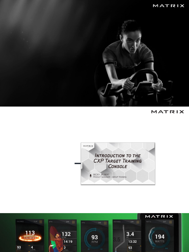 07_Intro to the CXP Target Training Console | PDF