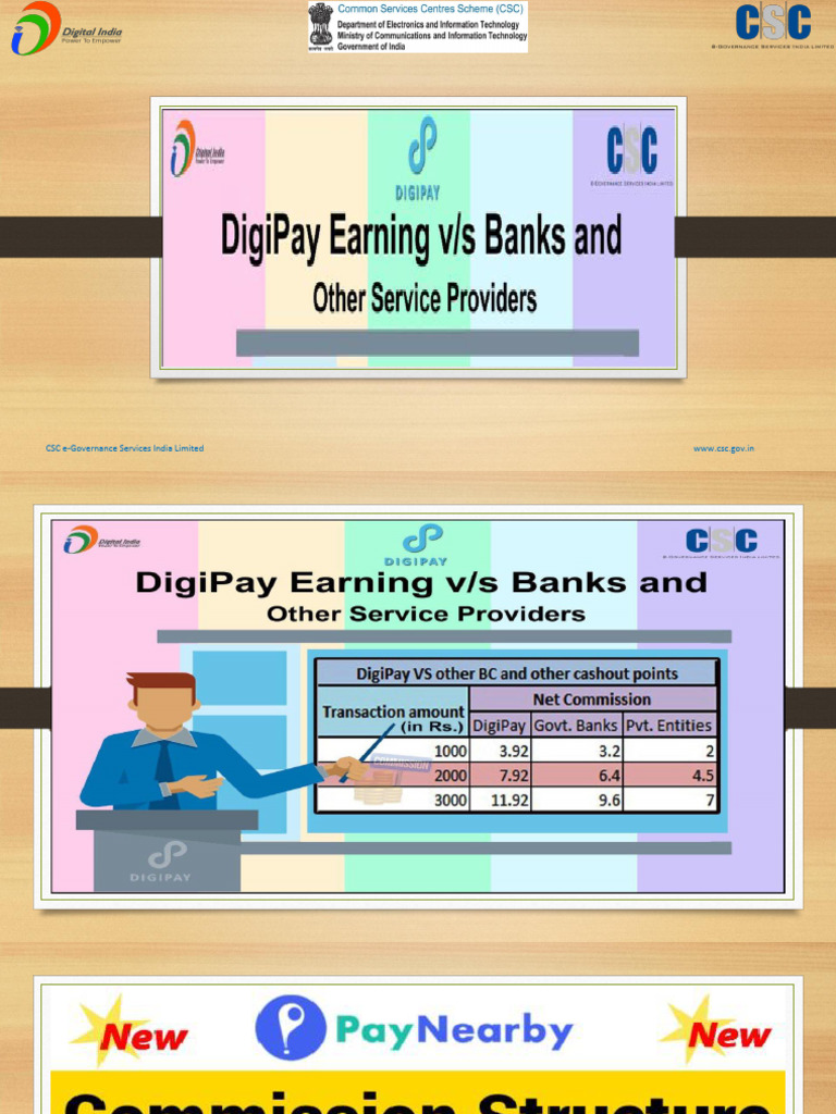 Commission Comparison Between Digipay VS Other Payment Bank ...