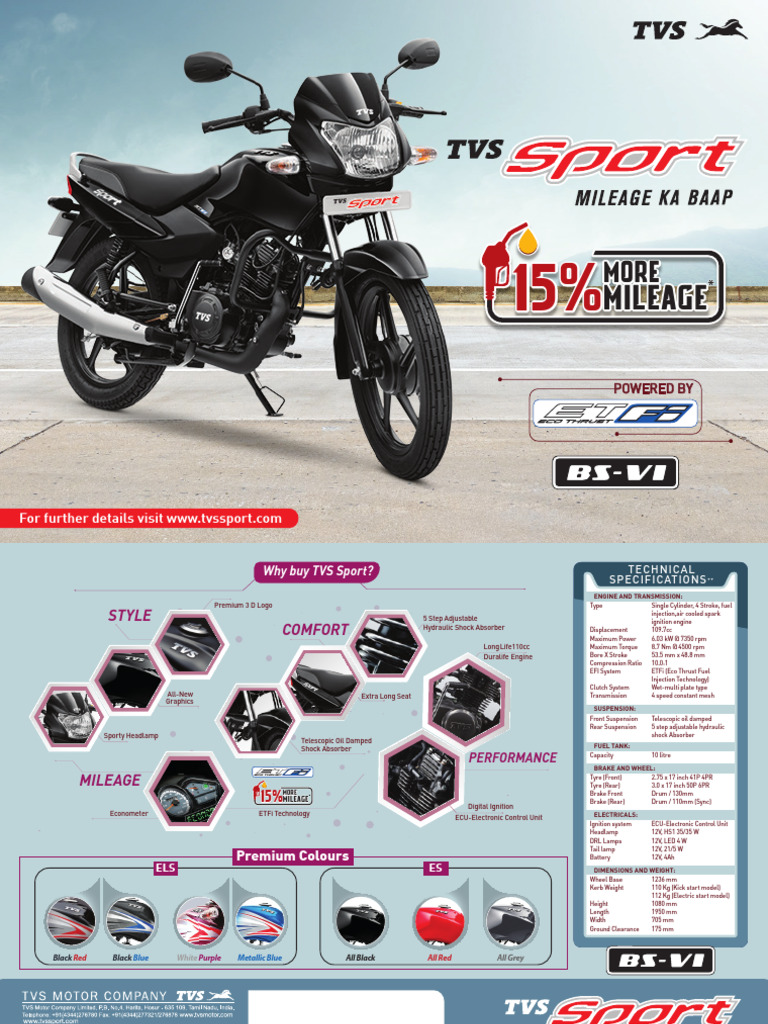 BS-VI Product Brochure English | PDF | Engines | Sports Cars