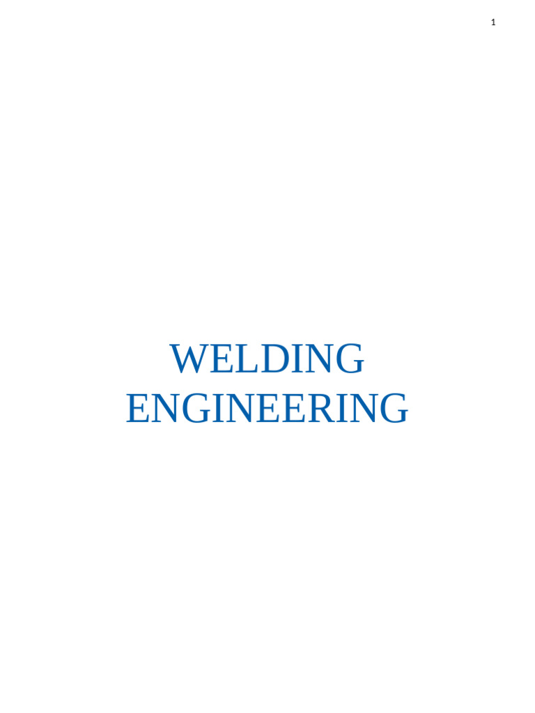 286404667 Welding Engineering Doc | PDF | Welding | Construction