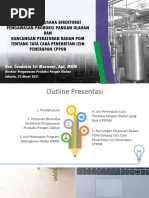 Tata Cara Pendafataran IP CPPOB Melalui E-Sertifikasi Dan Registrasi Produk MD | PDF