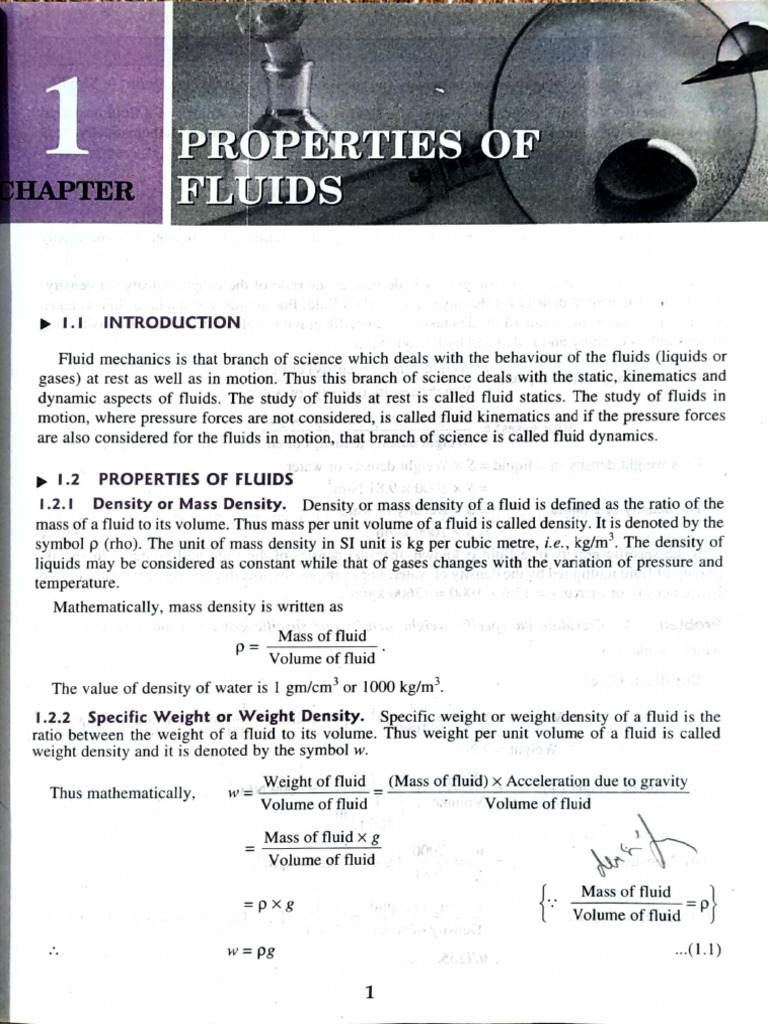 Properties of Fluids | PDF