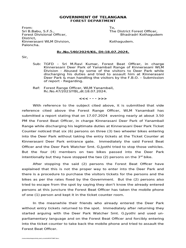 Letter to DFO (1) | PDF