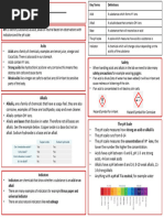 Year 7 Acids and Alkalis Guide | PDF | Ph | Acid