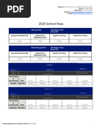 2025 Fee Structure Makini Primary School Ngong Road | PDF | Payments