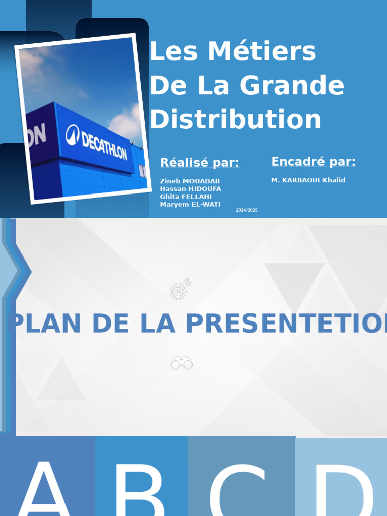 Métiers et Types de la Grande Distribution | PDF | Commercialisation | Logistique