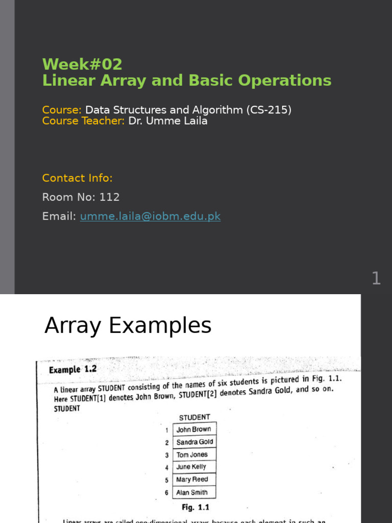 Week2 Arrays (2) | PDF | Computer Programming | Algorithms And Data ... Week2 Arrays (2) | PDF | Computer Programming | Algorithms And Data ...