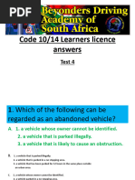 Zimbabwe Provisional License Revision | PDF | Traffic | Intersection (Road)