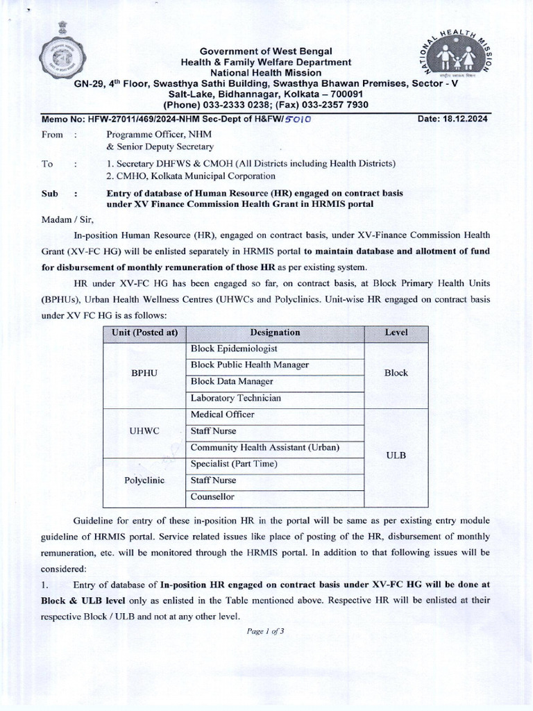 Hrmis Entry XV FC 18.12.24 | PDF