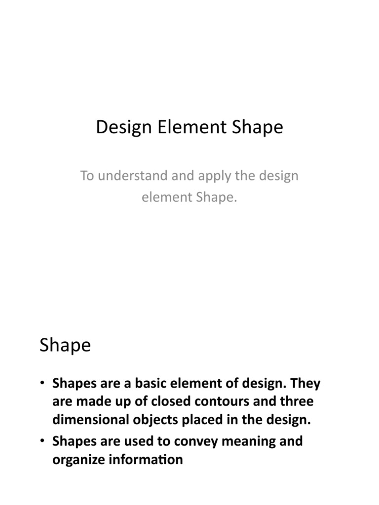 Shape | PDF | Shape | Geometric Objects