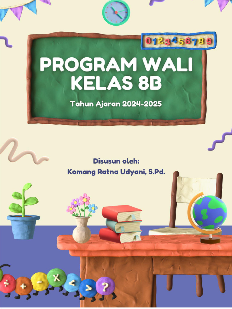 Program Wali Kelas VIII B 2024 | PDF