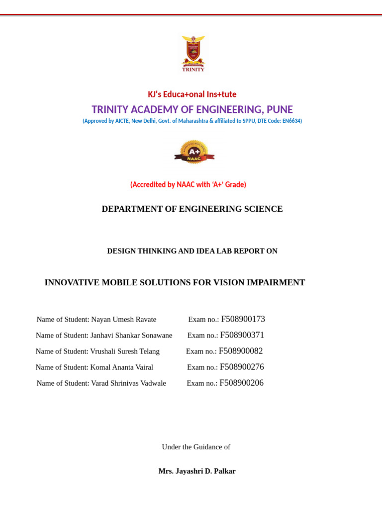 Draft Without References | PDF | Visual Impairment | Accessibility