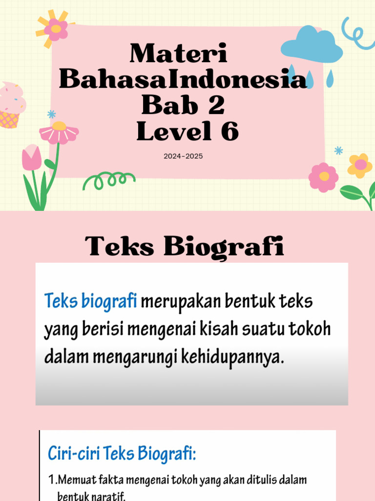 Materi Bindo Bab 2 Kelas 6 24-25 (3) | PDF