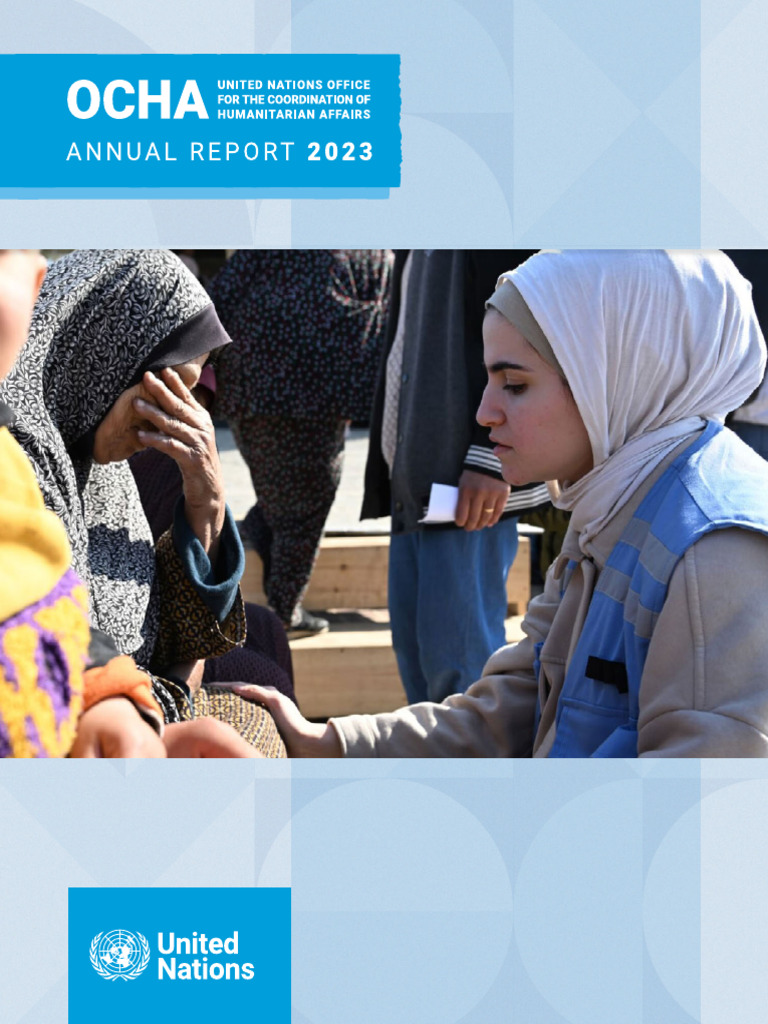 OCHA Annual Report 2023 | PDF | Humanitarian Aid | Philanthropy
