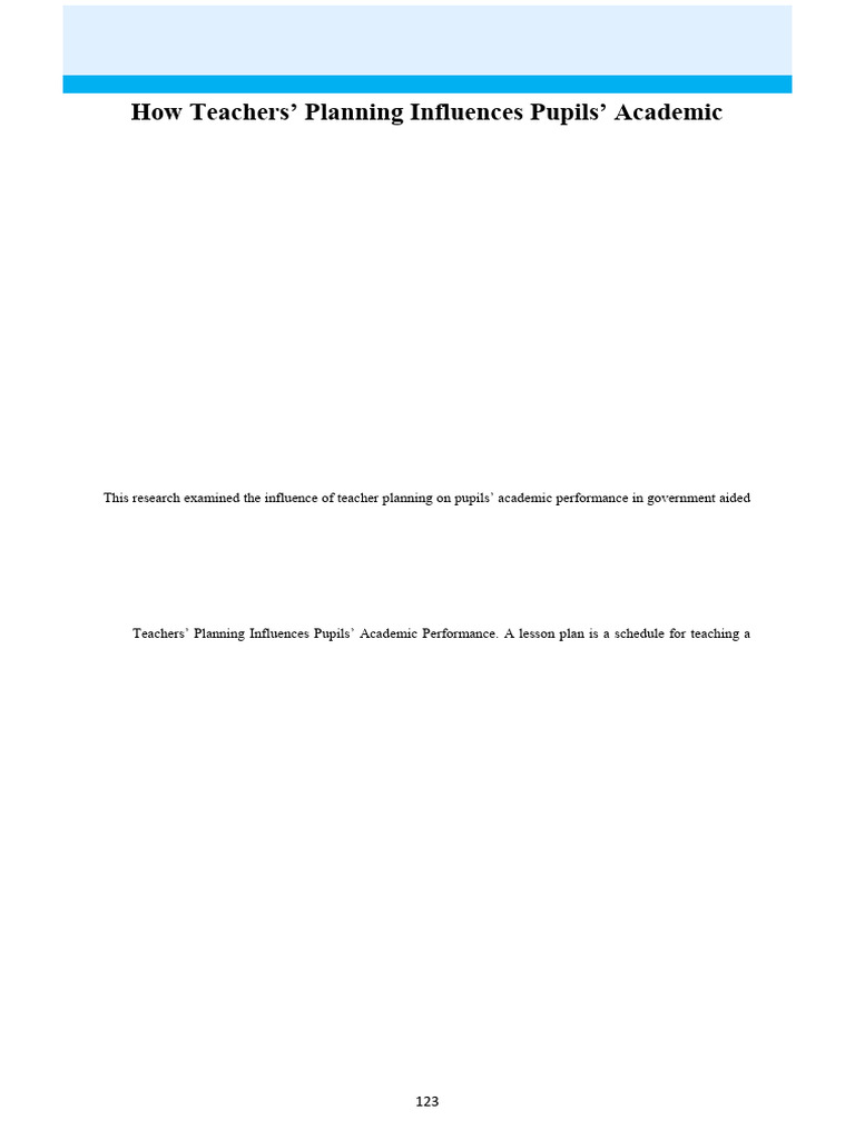 9229 | PDF | Teachers | Lesson Plan