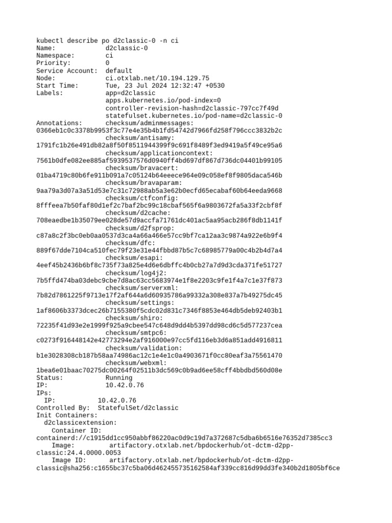 Describe Pod | PDF | Computer Engineering | Computer Architecture