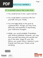 Numerology Pandit Sethuraman | PDF