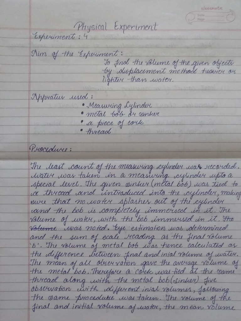 Physics Experiment - 4 | PDF