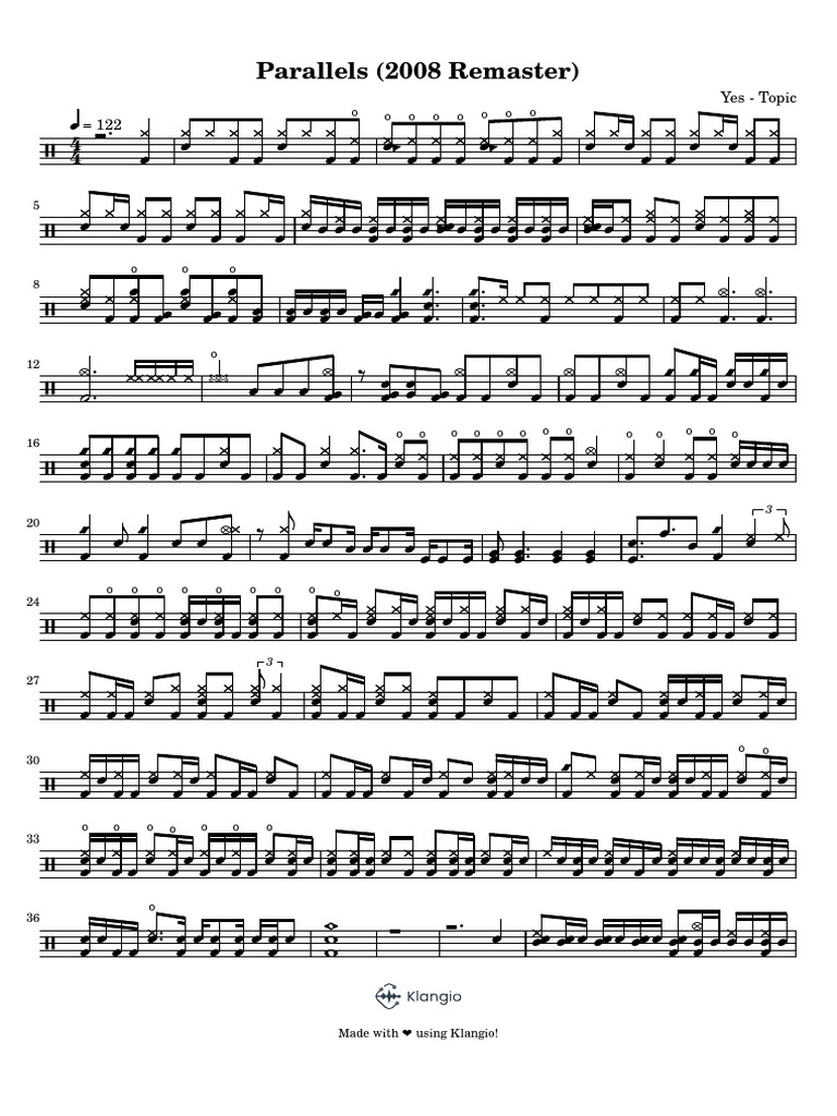 Parallels (2008 Remaster) | PDF