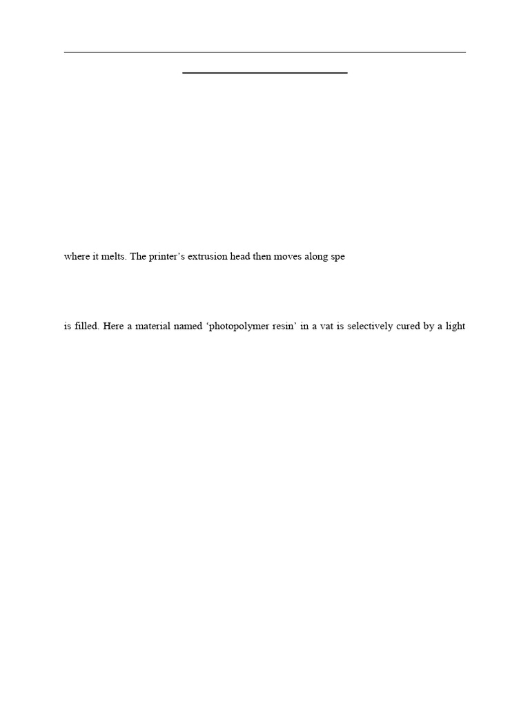 ENR105 - PDR - 3D Printing Document | PDF | 3 D Printing | Industrial ...