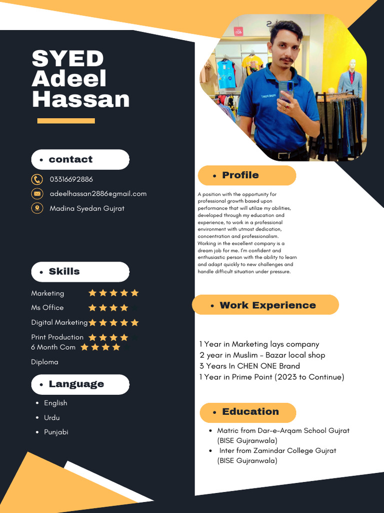 Syed Adeel Hassan CV - 20241226 - 141429 - 0000 | PDF