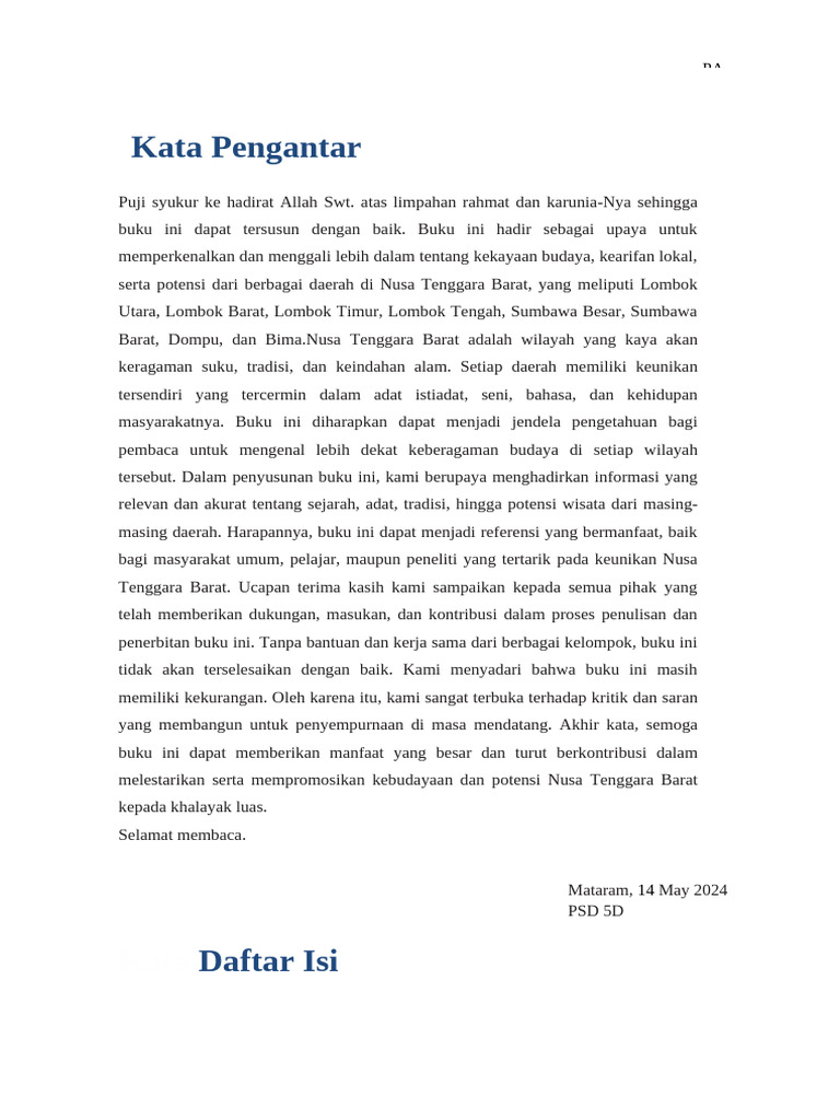 Pendhuluan Buku Teks 3 | PDF