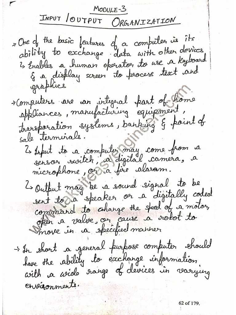 COA-BEC306C - Module 3 Notes | PDF