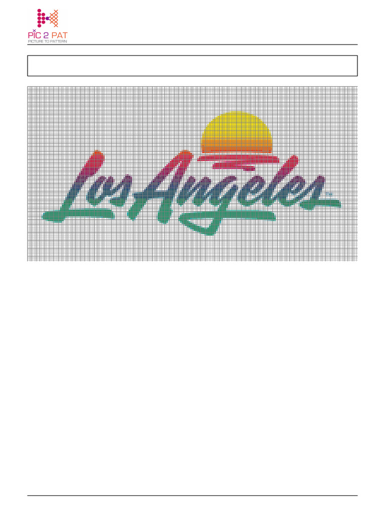 Create Cross Stitch Patterns Online | PDF | Green | Vision