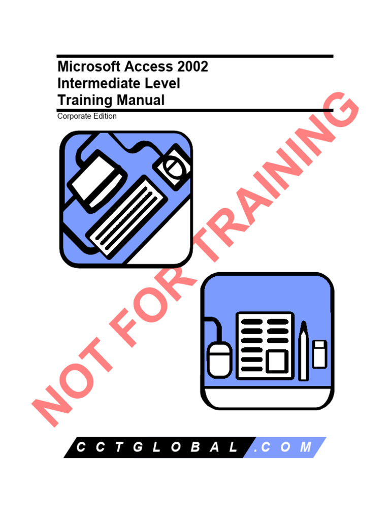 sample_access_2002_intermediate_manual_corporate | PDF | Database Index | Databases