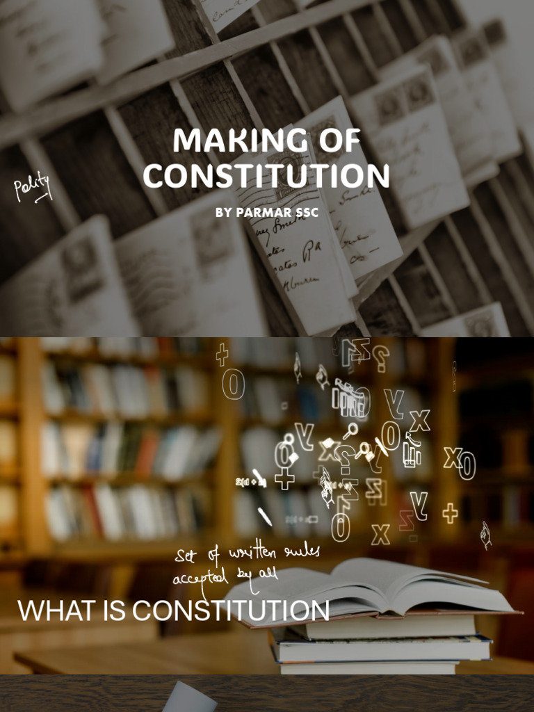 Making of Constitution PDF | PDF