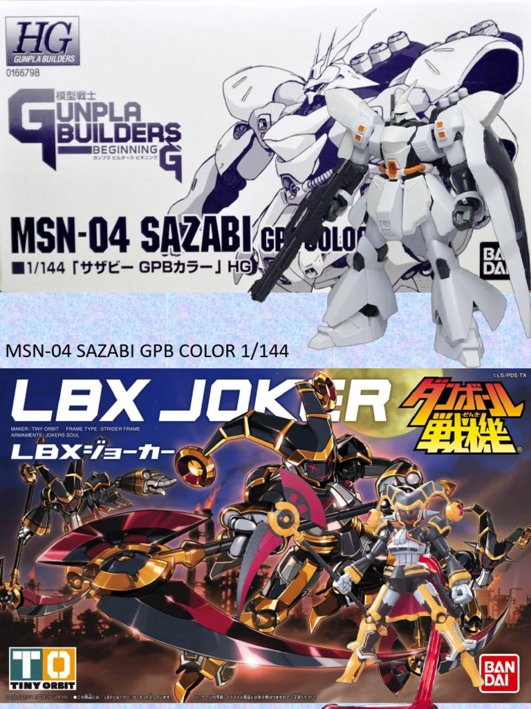 LBX Gundam | PDF