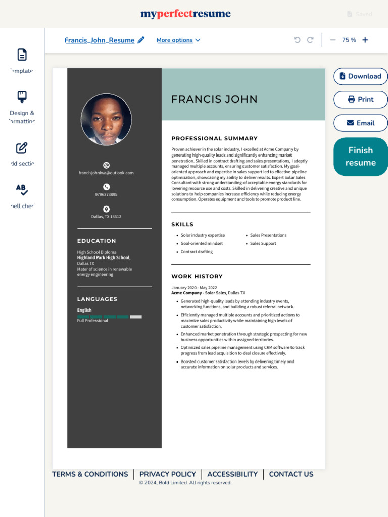 Solar Sales Consultant Resume | PDF | Customer Relationship Management ...