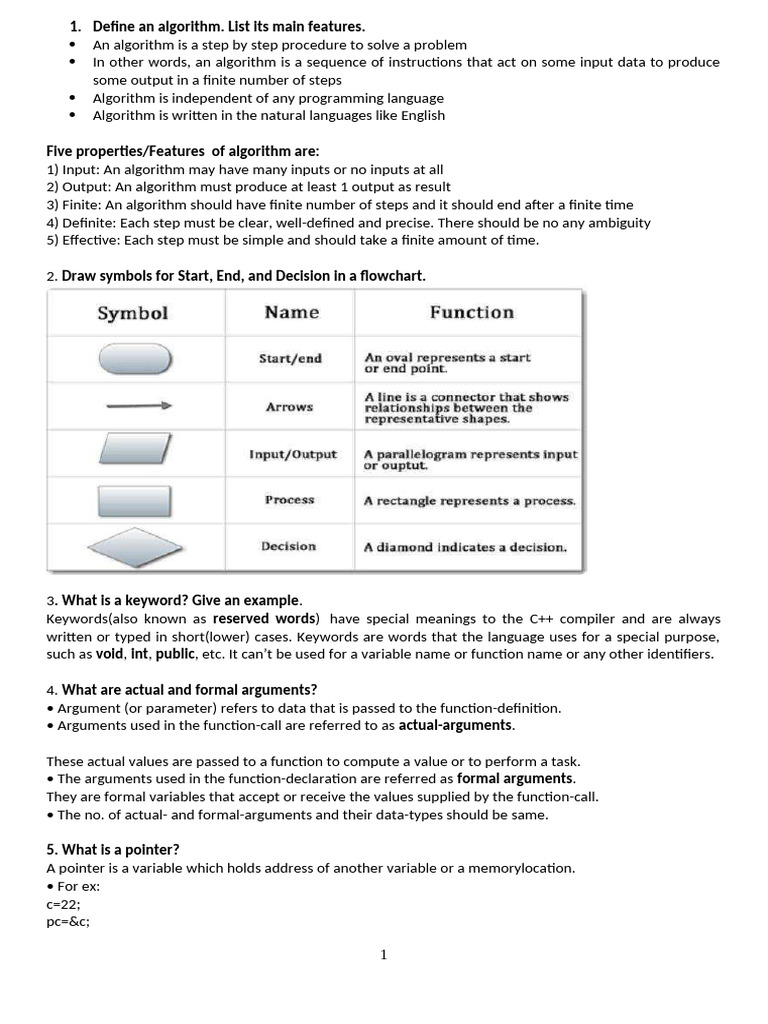 C++ Model Question Paper Answer | PDF | Parameter (Computer Programming) | Inheritance (Object ...