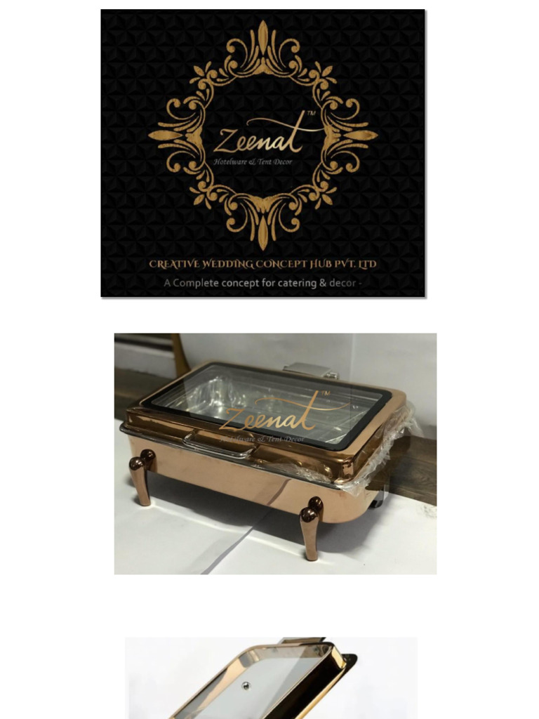 Chafing Dish Catalog | PDF