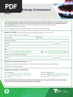 Non-Mains Energy Concession Application Form | PDF | Liquefied ...