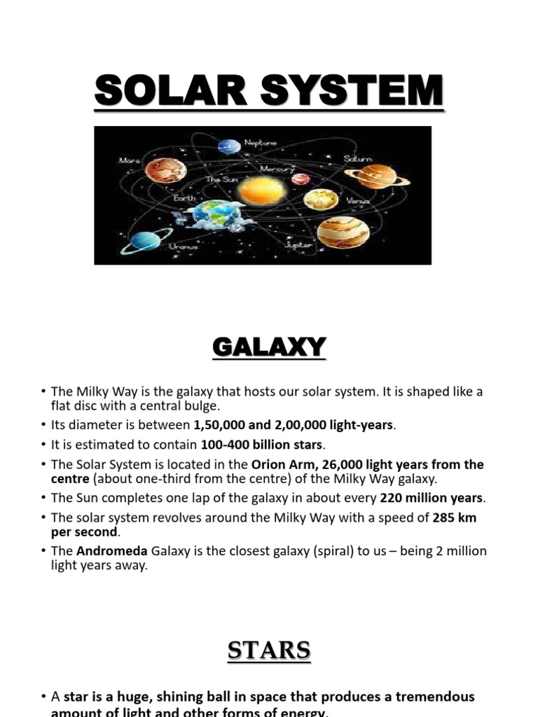 SOLAR SYSTEM | PDF | Planets | Solar System