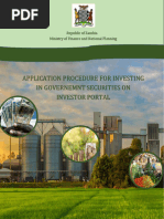 CSD Bank of Zambia Bonds Application Form | PDF | Banks