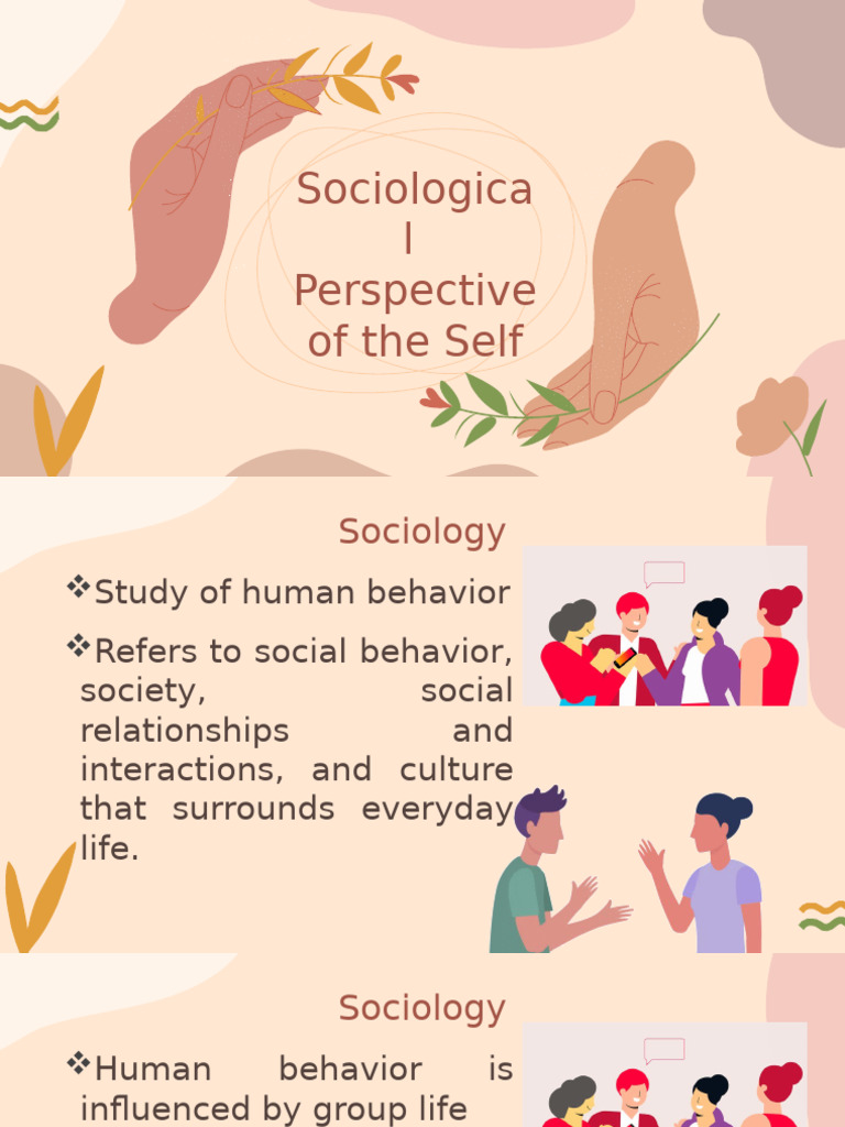 Sociological Perspective of The Self | PDF | Nature Versus Nurture ...
