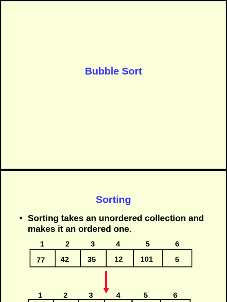 Lecture 3 Bubble Sort Pdf Algorithms And Data Structures Algorithms 2351