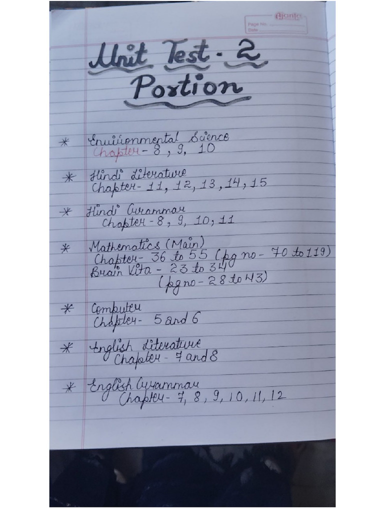 Unit 2 Portion | PDF