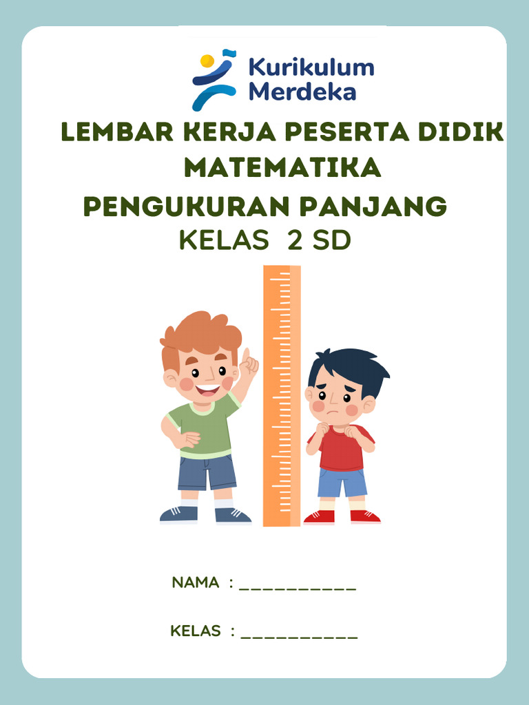 LKPD Mengukur Dan Membandingkan Panjang Benda | PDF